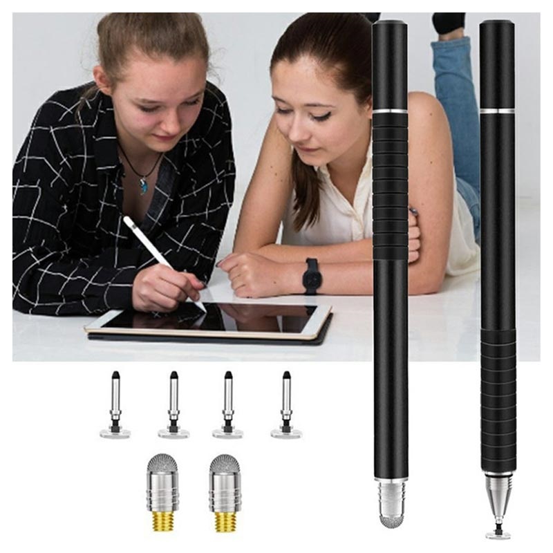 2-in-1 Universal Kapazitiver Touchscreen Eingabestift - 2 Stk.