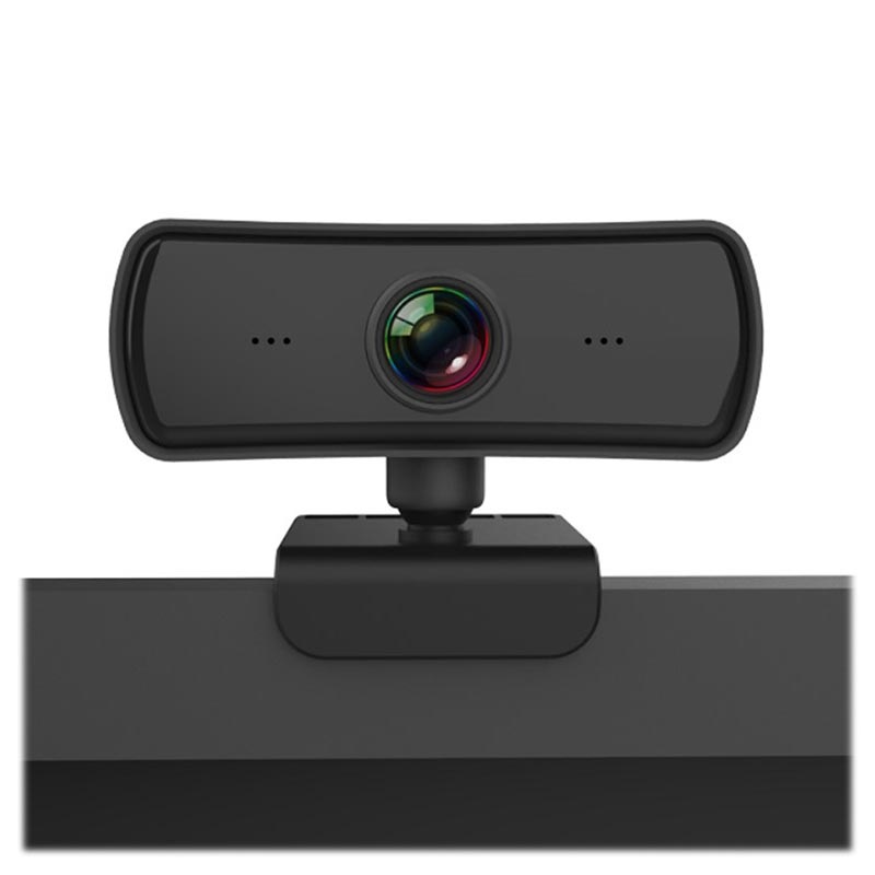 4MP HD Webcam mit Autofocus - 1080p, 30fps - Schwarz