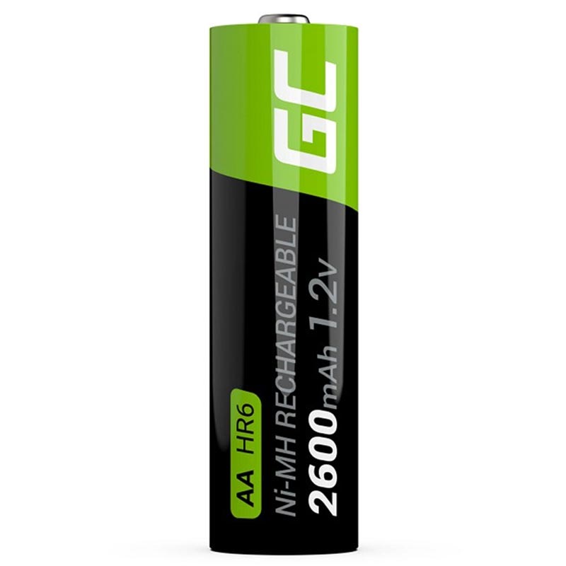 Green Cell HR6 Aufladbare AA Batterien - 2600mAh - 1x4