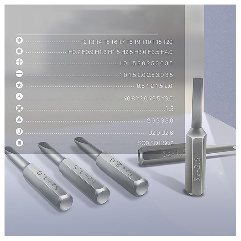 Jakemy JM-8169 Pro Tech Magnetisches Precision Schraubendreher Set