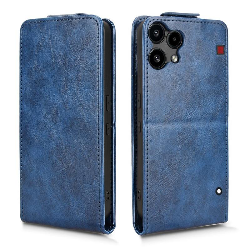 Nothing Phone (3a) Lite Vertikal Flip Hülle mit Ständer - Dunkelblau