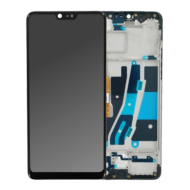oppo-a3-oberschale-lcd-display-schwarz