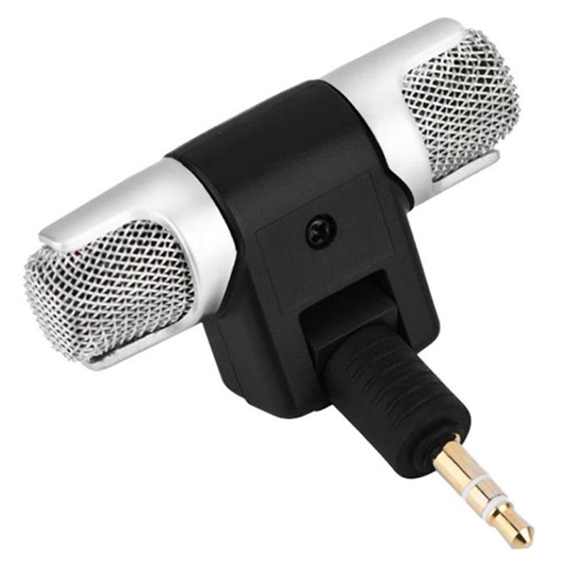 Mini Tragbares Mikrofon für Smartphones und Tablets - 3.5mm